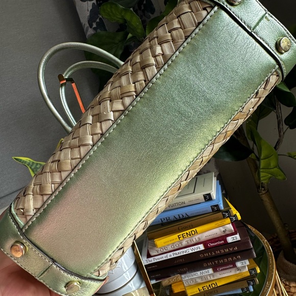 Coach | Bags | Coach Raffia Satchel Shoulder Bag | Poshmark